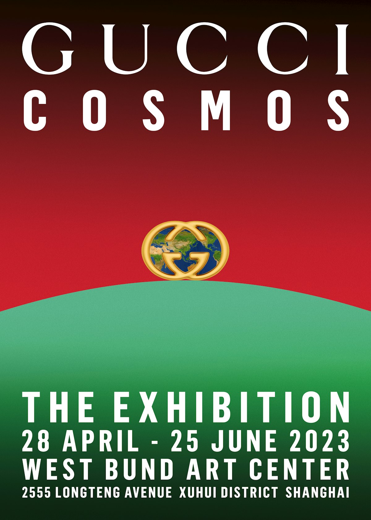 Gucci Cosmos: i modelli iconici della Maison in mostra a Shangai