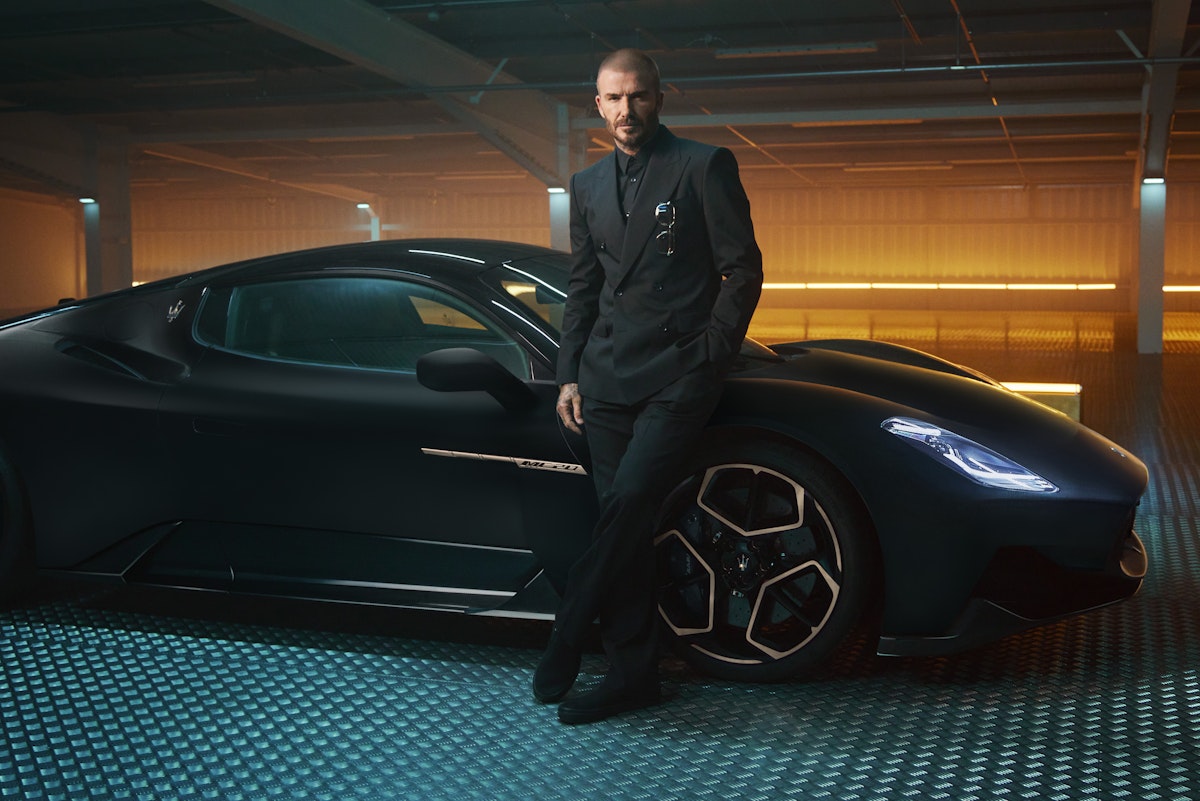 Maserati MC20 Notte: David Beckham ci presenta la nuova supersportiva ...
