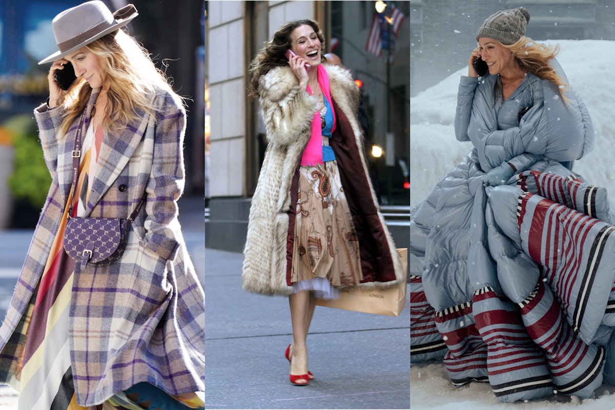 Scopri i look invernali più belli di Carrie Bradshaw
