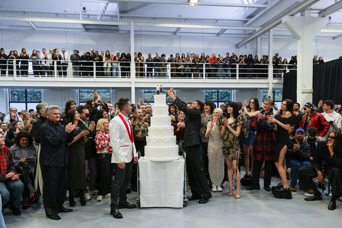 Jordan Bowen e Luca Marchetto si sposano durante la MFW autunno inverno ...