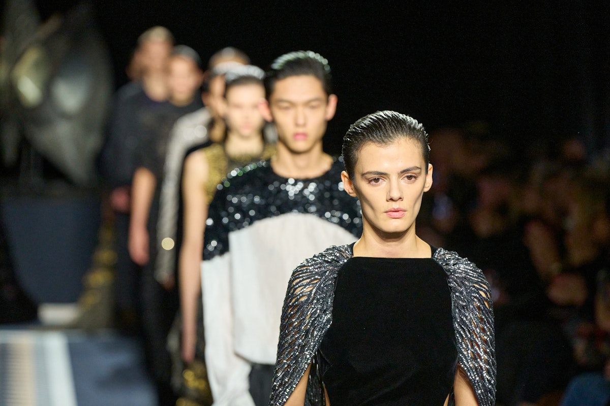 Lanvin la collezione autunno inverno 2025-2026 e la sfilata alla Paris ...