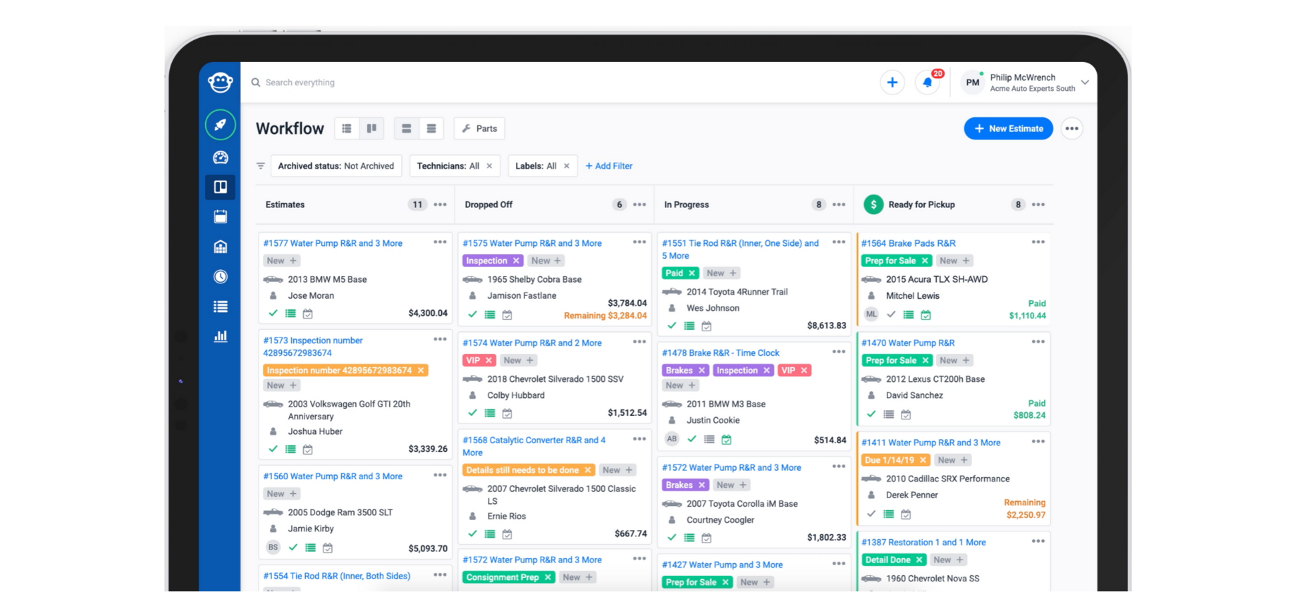 How to Clean Up Your Auto Shop's Workflow | Shopmonkey