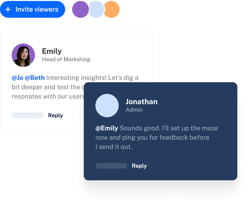 Feedback and Satisfaction Surveys | Maze Features