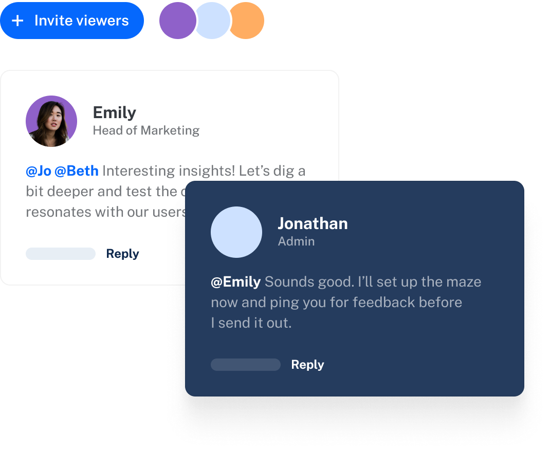 Feedback and Satisfaction Surveys | Maze Features