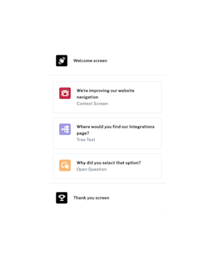 Tree Testing | Maze Features