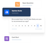 Feedback and Satisfaction Surveys | Maze Features