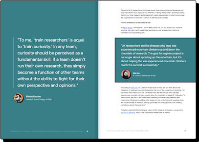 UX Leadership Playbook: Scaling Product Research