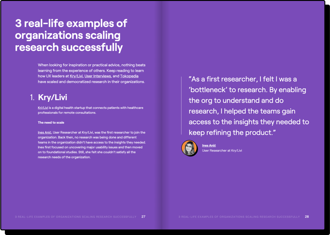 UX Leadership Playbook: Scaling Product Research