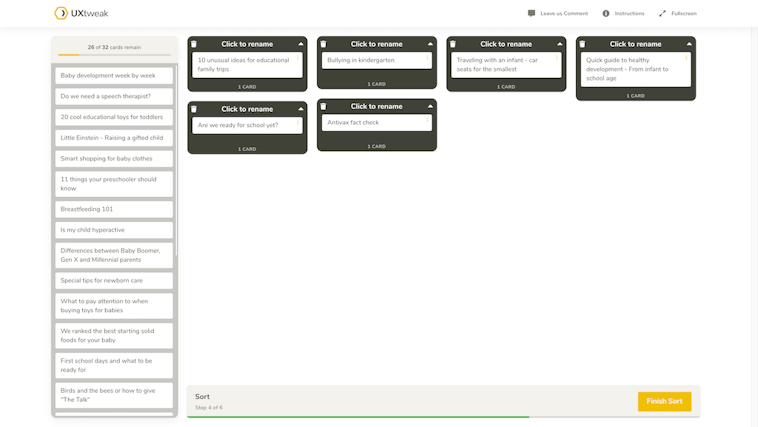 8 Best Card Sorting Tools for UX Research | Maze
