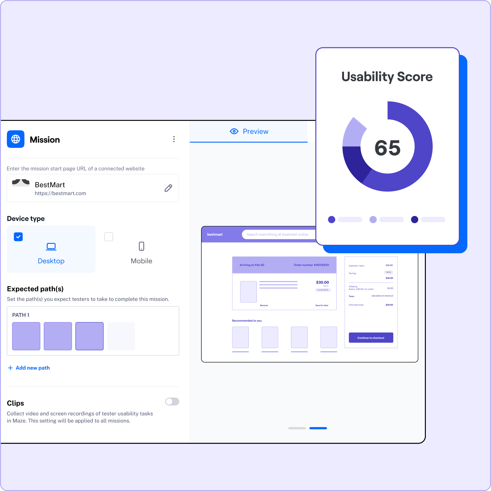 Website Testing | Measure usability in true-to-life scenarios