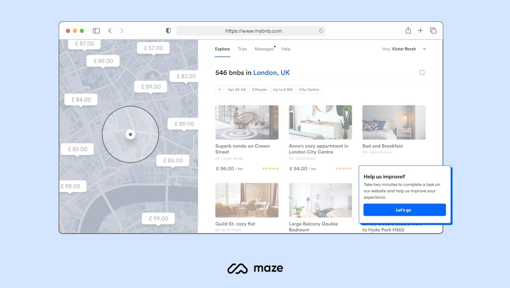 How to perform live website usability testing | Maze