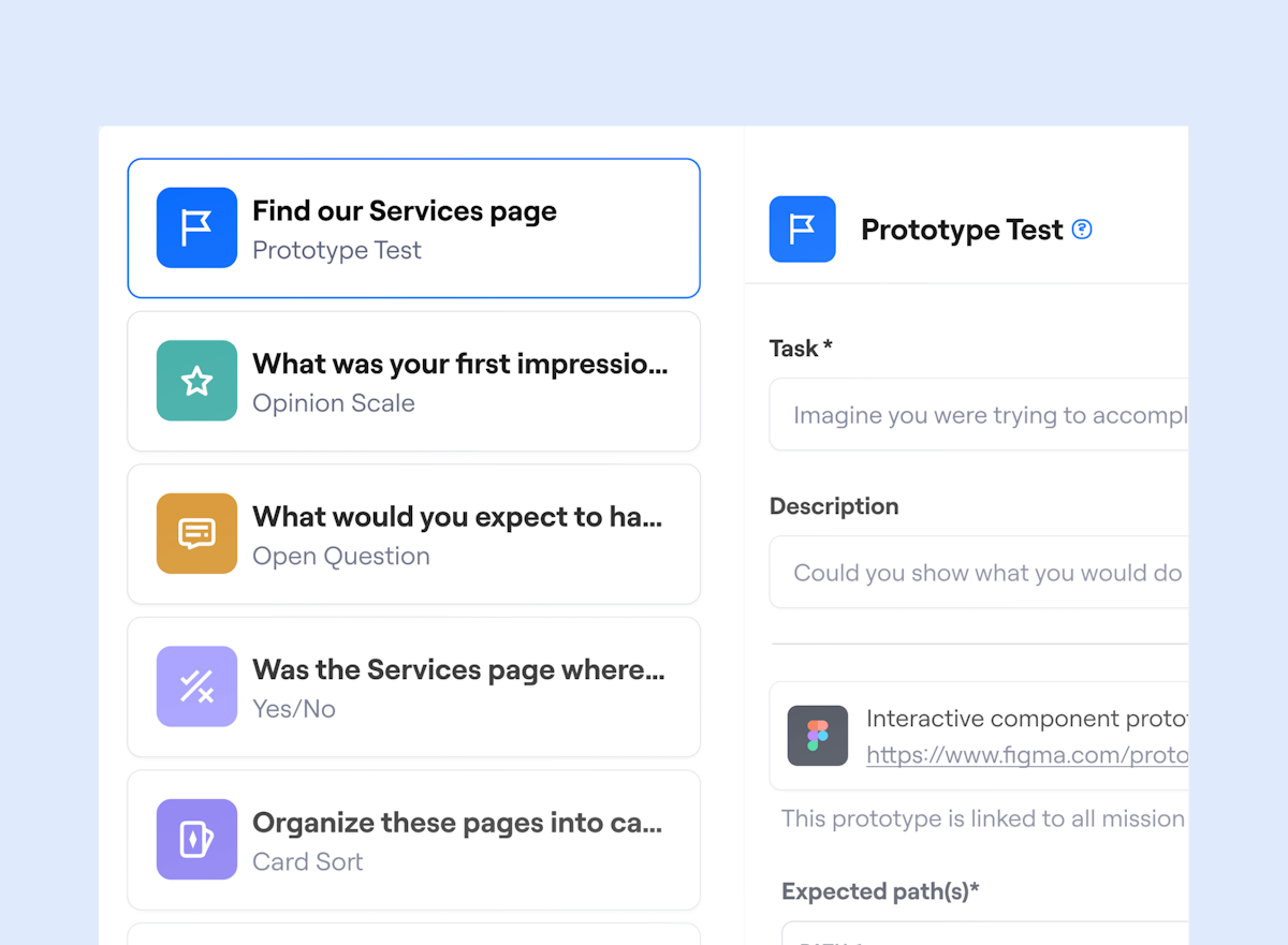 Feedback and Satisfaction Surveys | Maze Features