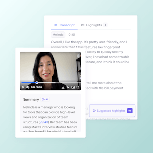 Interview Studies | Maze Features