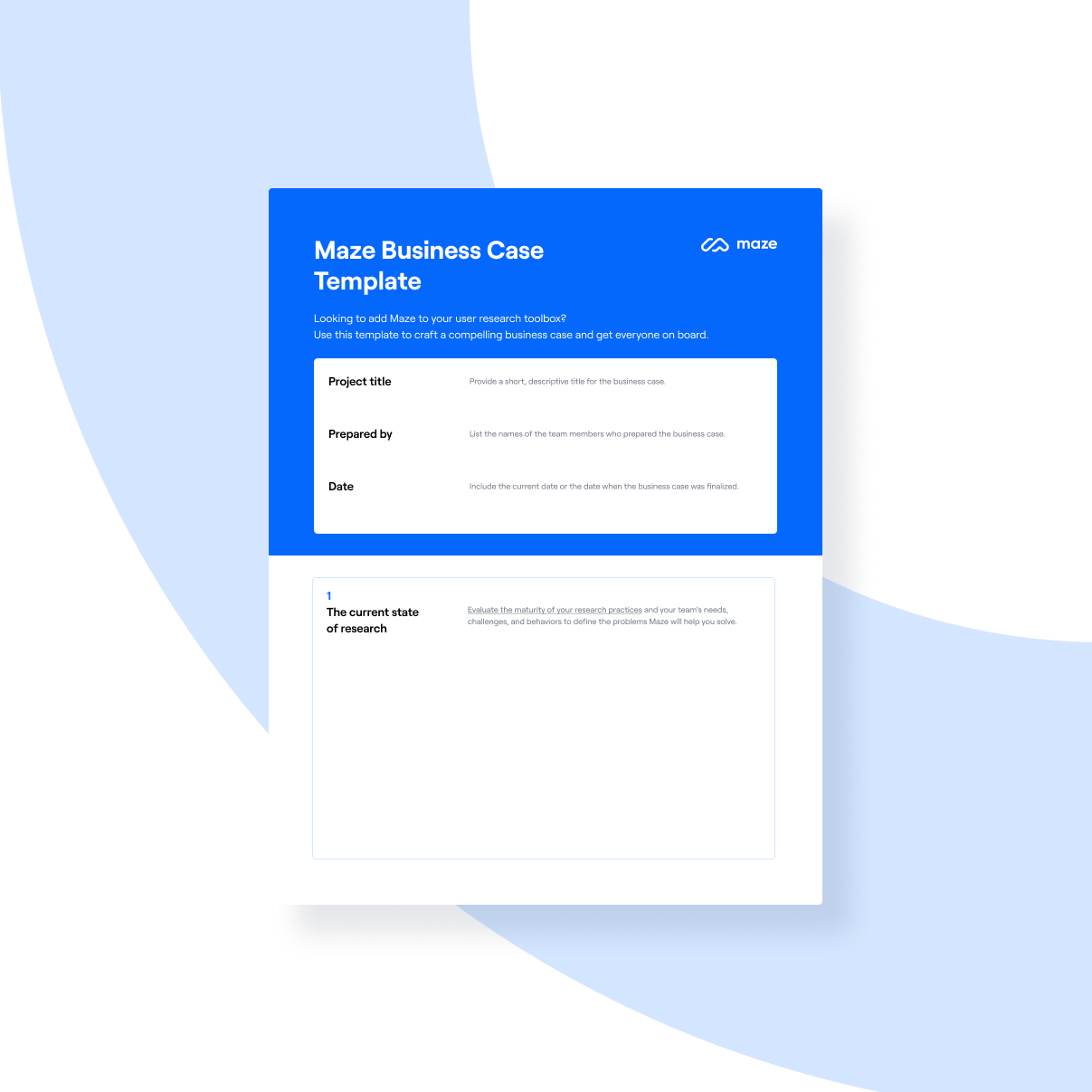 Building a Business Case for Maze (Free Template) | Maze