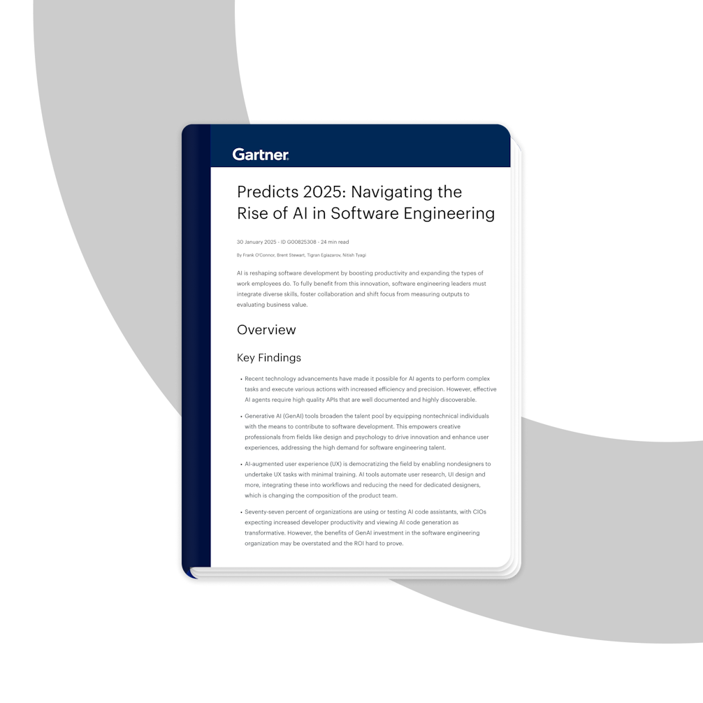 Gartner® Predicts: Navigating the Rise of AI in Software Engineering | Maze
