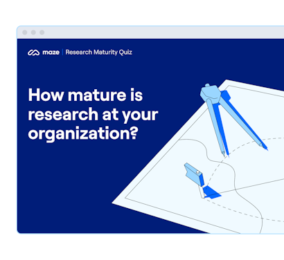 2025 Research Maturity Model Report | Maze