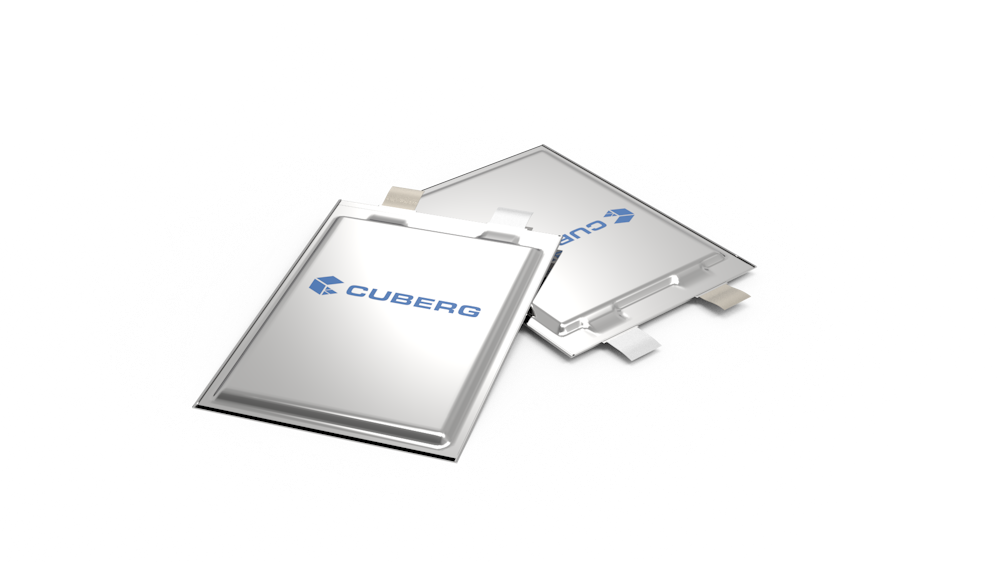 Cuberg achieves milestone in lithium metal cell development