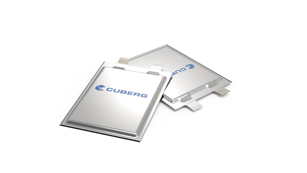 Cuberg achieves milestone in lithium metal cell development