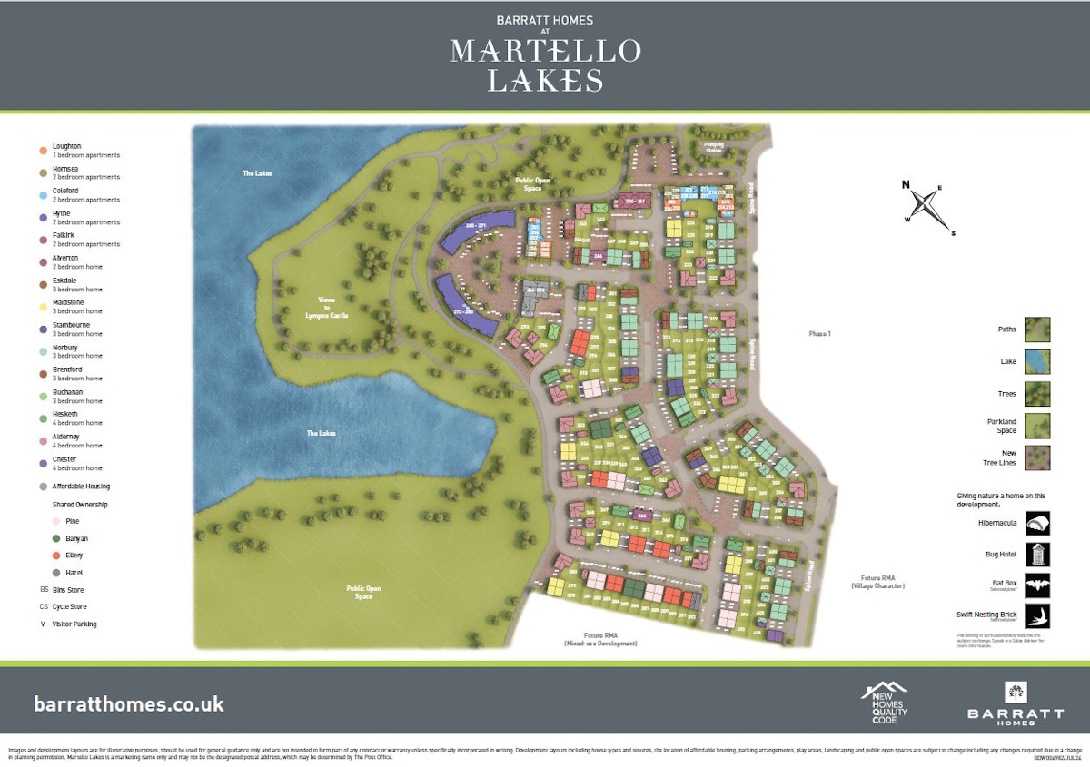 Shared Ownership in Hythe, Martello Lakes - Home Reach