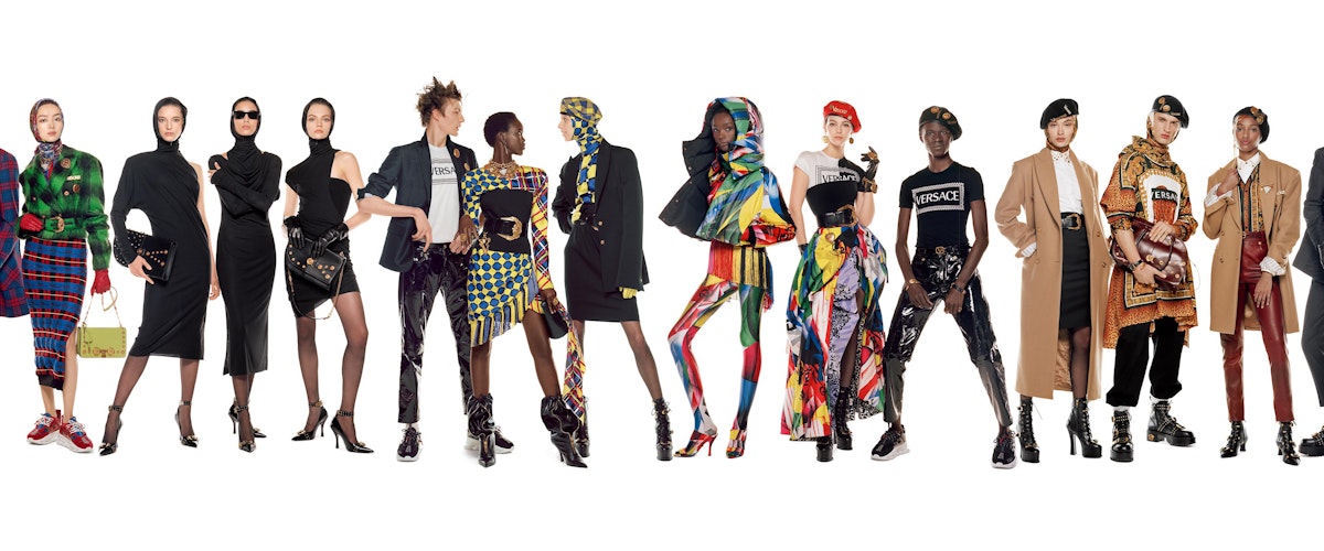 Versace Releases the Longest-Ever Ad Campaign Image
