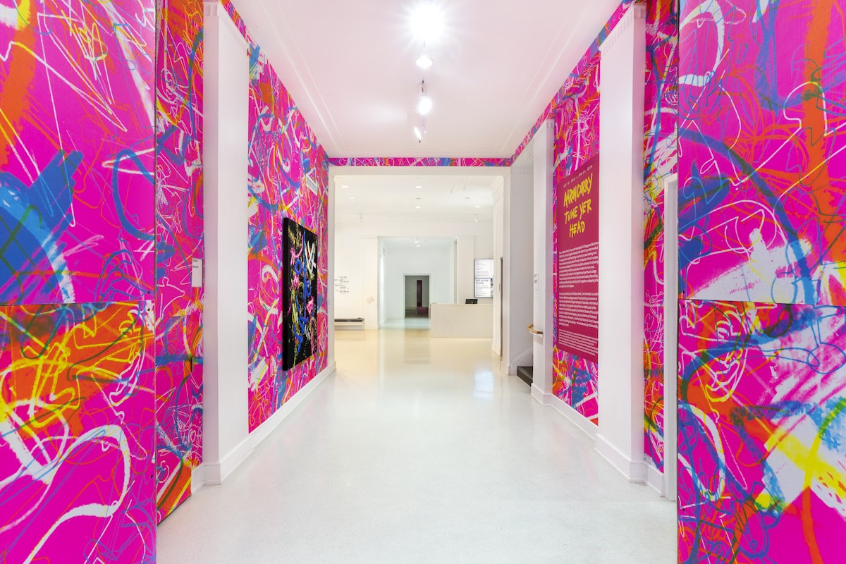 Aaron Curry's Latest Exhibit Asks Viewers to Tune In