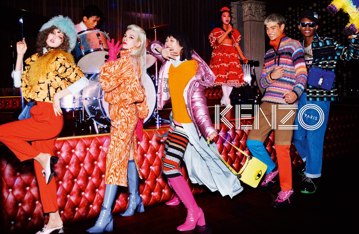 Let Kenzo's New Campaign Satisfy Your Colorful Cosmopolitan Cravings