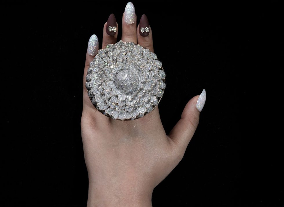Ring with 12,638 Diamonds Breaks Guinness World Record