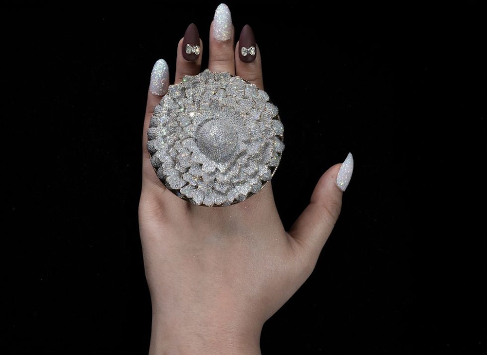 Ring with 12,638 Diamonds Breaks Guinness World Record