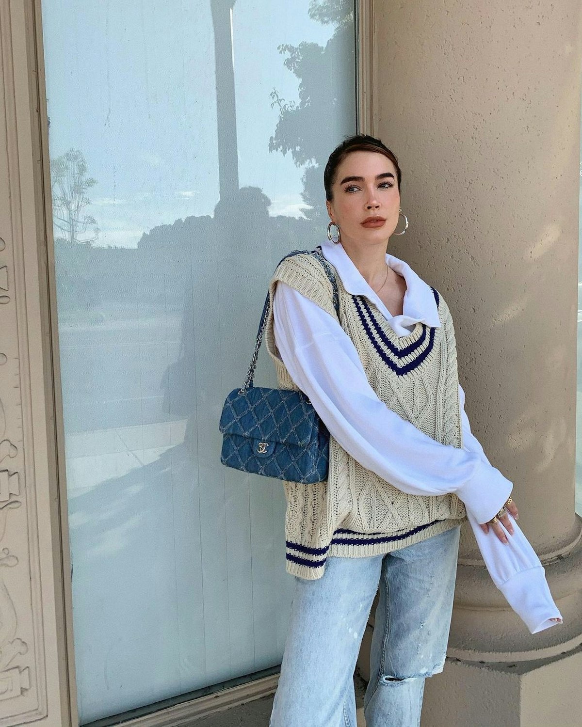 5 Ways to Style a Sweater Vest - Sweater Vest Trend Fashion Instagram