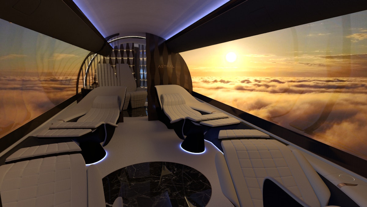 This High-Tech, Luxury Jet has TV Screens Instead of Windows - Jet ...