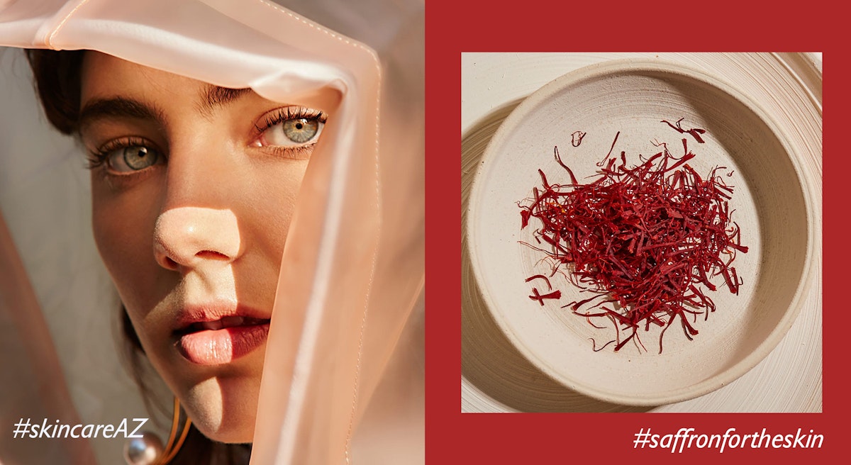 How to Use Saffron in Skincare - Saffron Spice Beauty Skincare Benefits