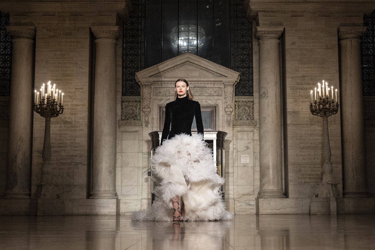 Fashion Shows That Have Taken Place at the New York Public Library ...