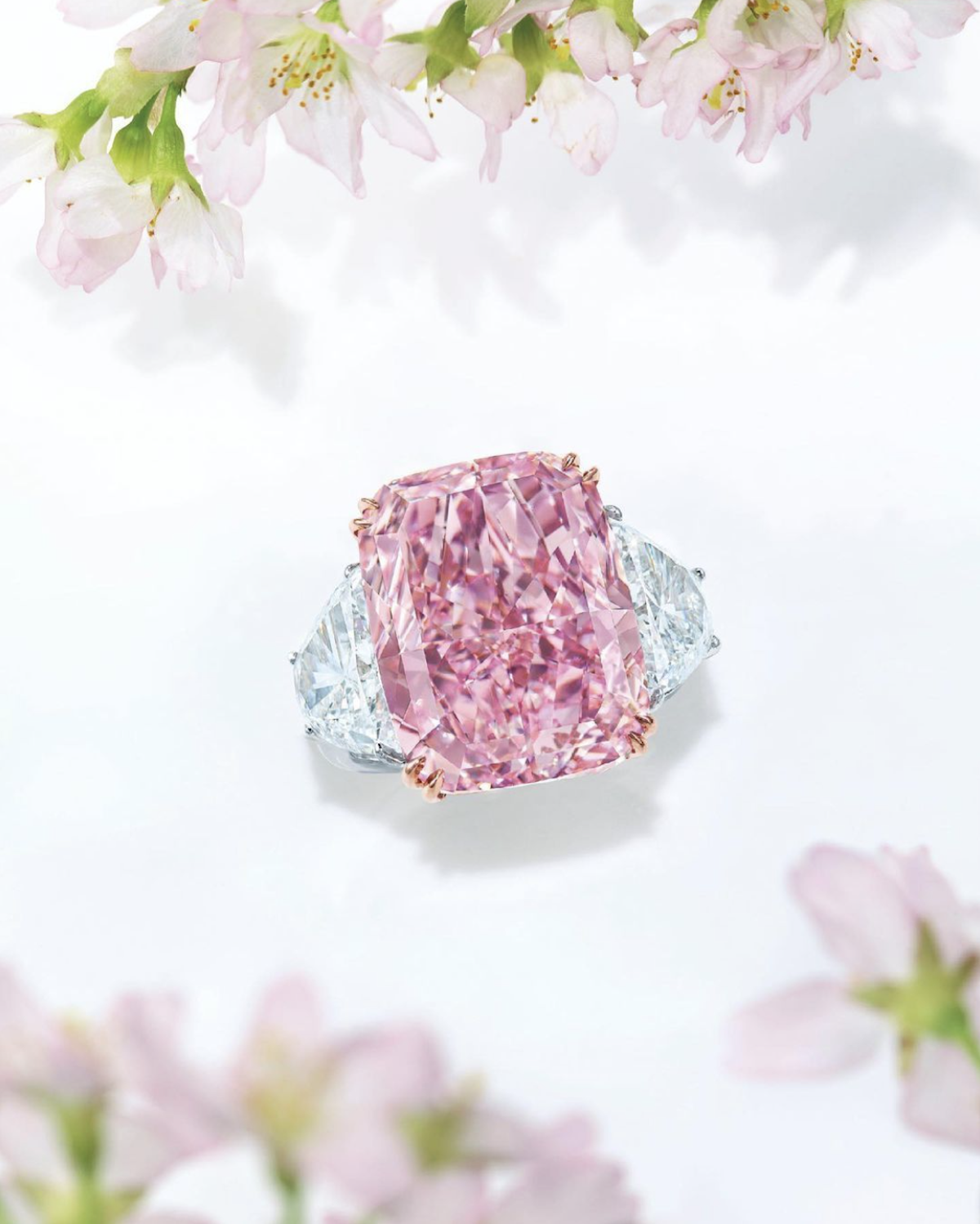 Flawless Pink Diamond Breaks Auction Record - Most Expensive Pink Diamond