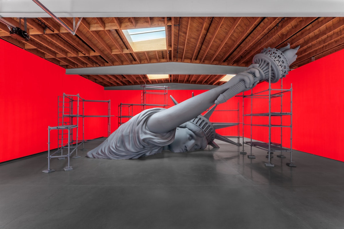 Eli Russell Linnetz Unveils Debut Exhibition At Jeffrey Deitch Gallery