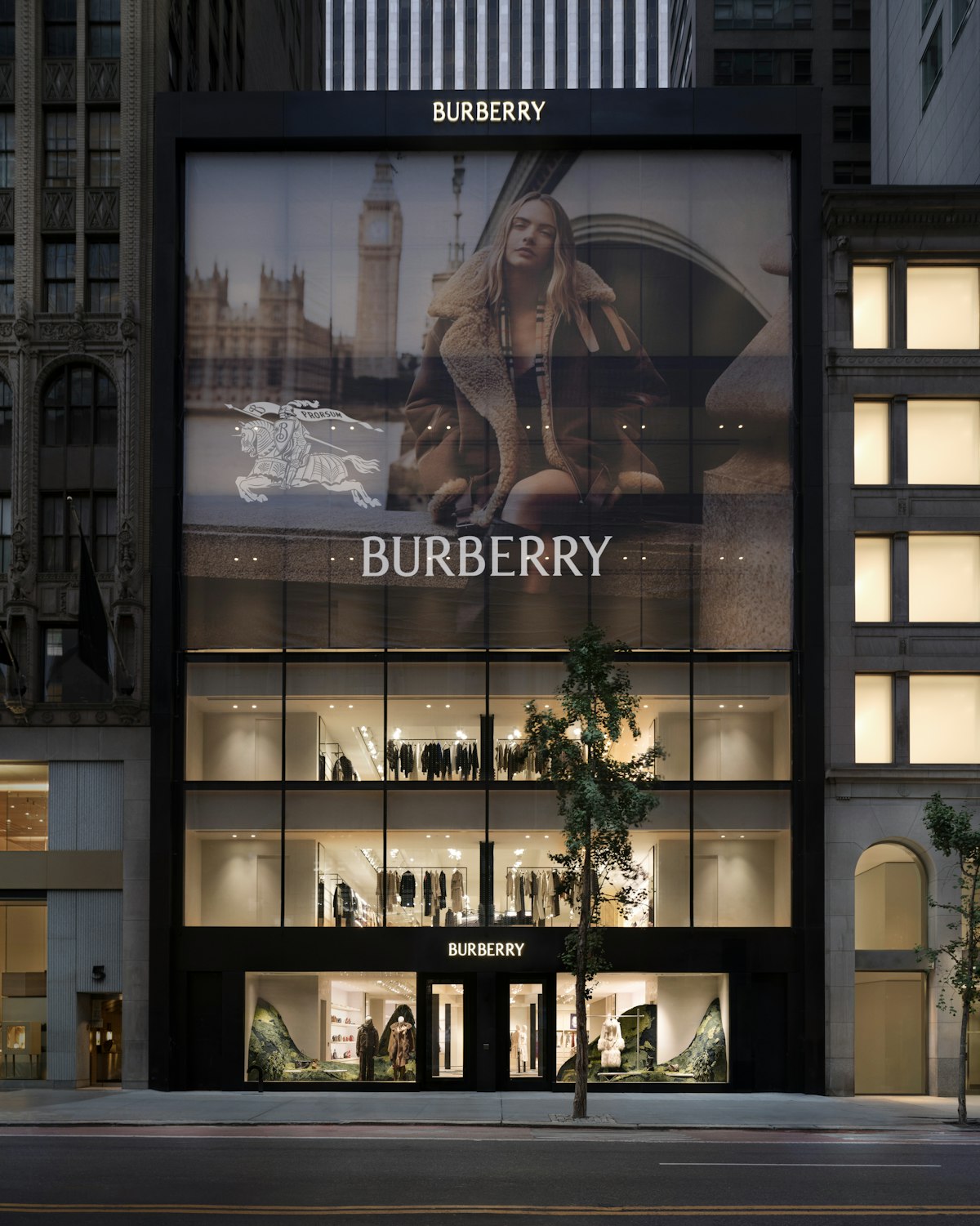 Burberry Reopens Iconic 57th Street Flagship Store in New York