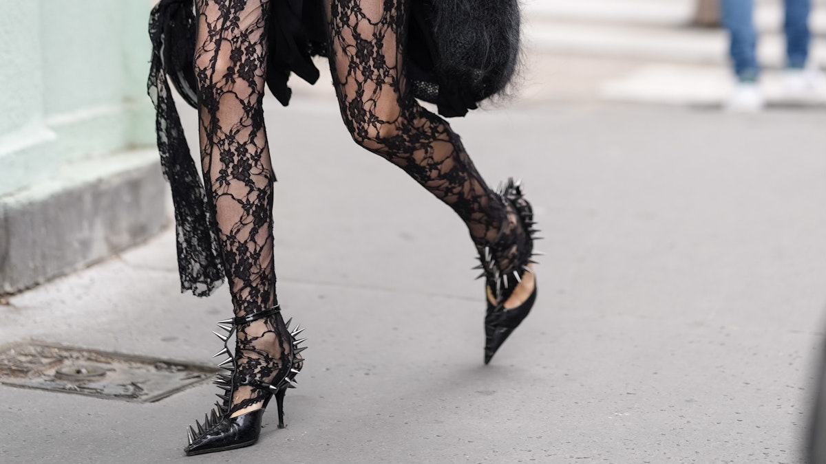 9 Lace Tights That Will Effortlessly Elevate Your Style