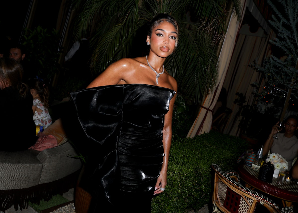 See Lori Harvey as a Playboy Bunny — Magazine Cover, Latex Lingerie