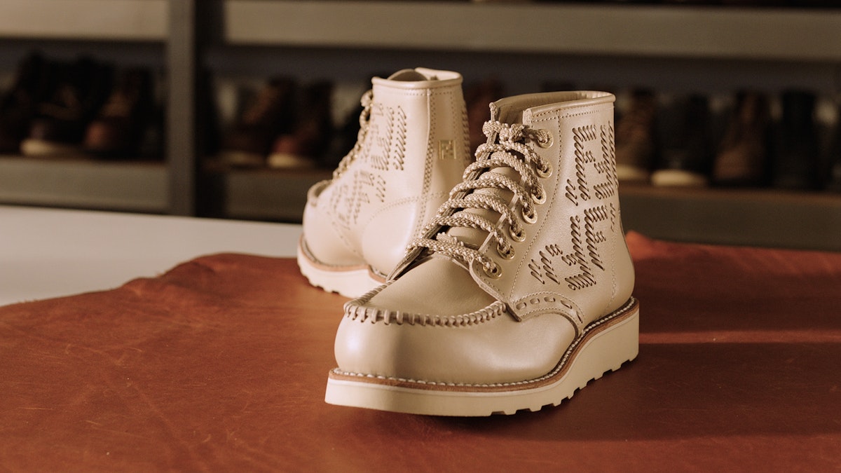 Fendi Reveals a Very Americana Work Boot With Red Wing — Spring/Summer ...