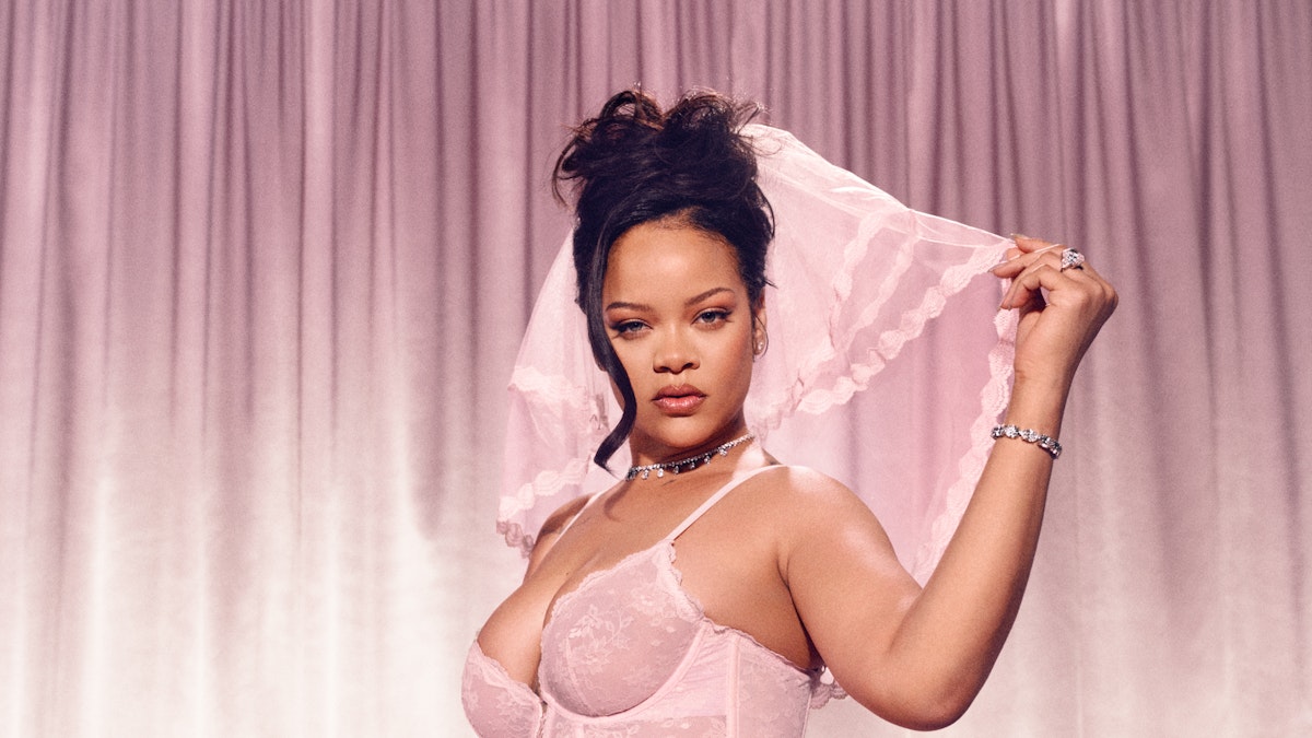 Rihanna Flaunts Sheer Lingerie, Wears Risqué Bustier in Savage x Fenty's New Campaign