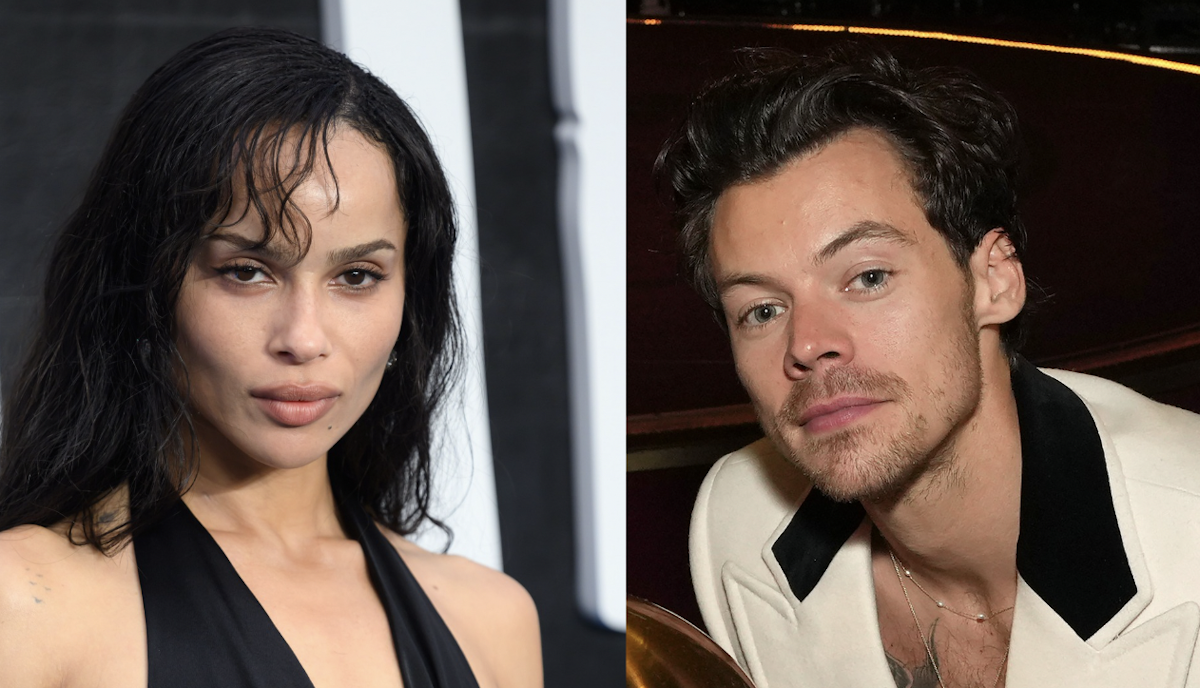 Are Harry Styles and Zoë Kravitz Dating? Harry Styles Zoe Kravitz Rome