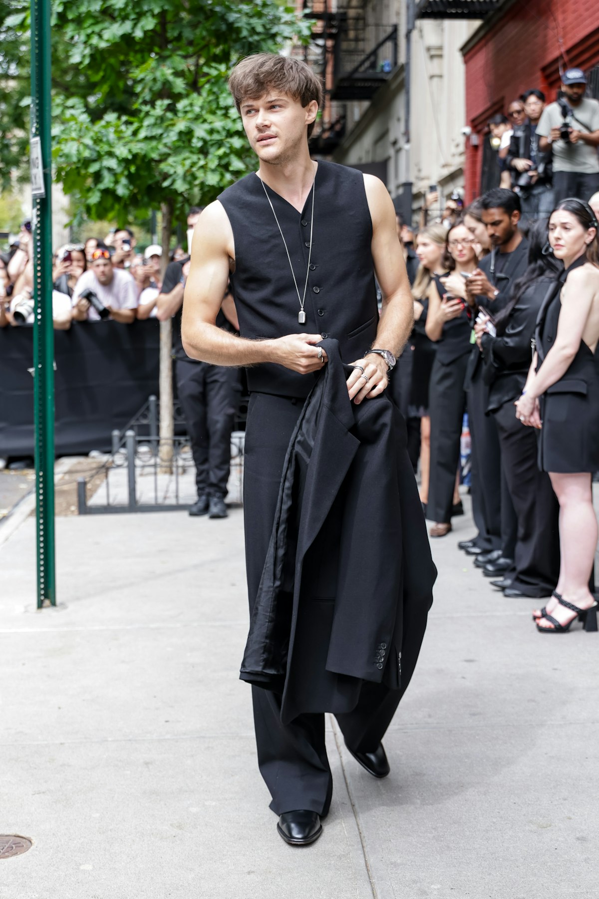 All Of Christopher Briney's Fashion Week Spring/Summer 2026 Looks