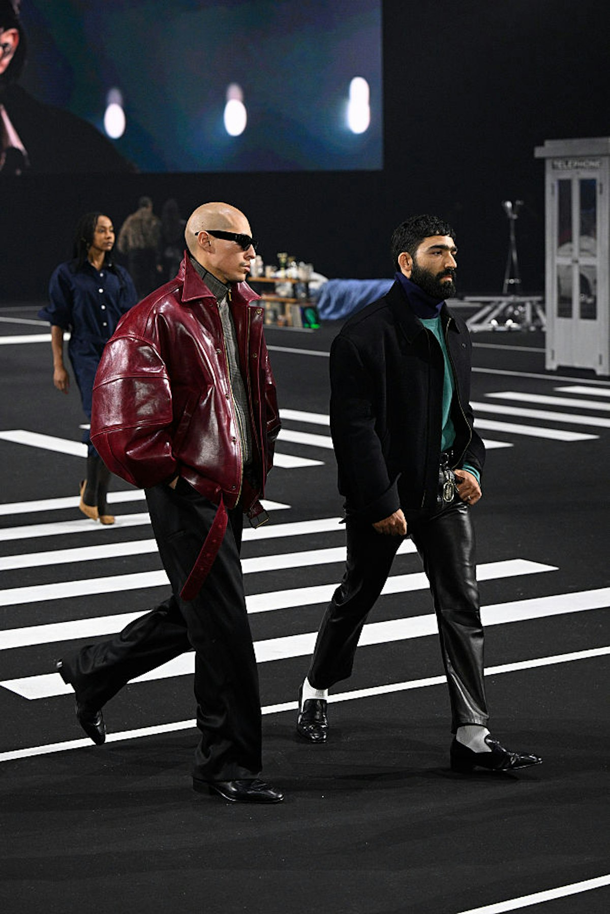 Willy Chavarria Puts On A Powerful Performance For The Men's Fall ...