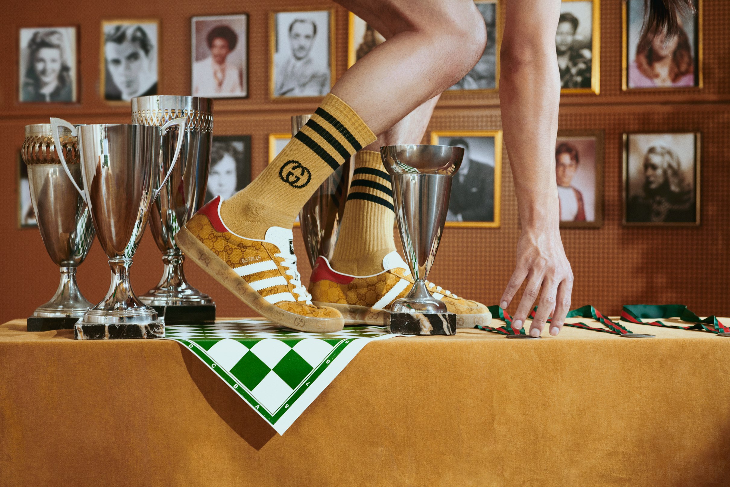 C’est l’amour in Paris with adidas x Gucci