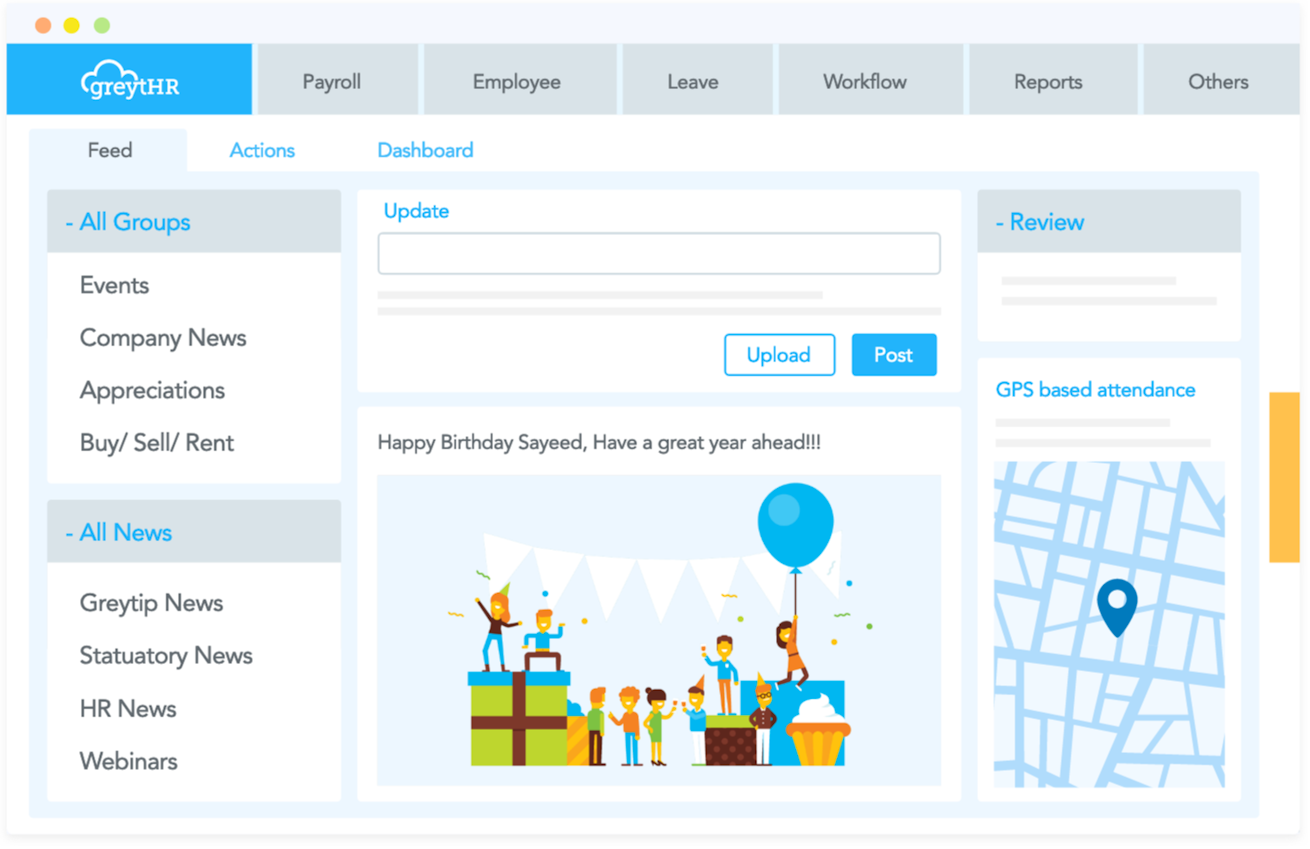 Robust HR Software Solution | HRMS Functions - greytHR