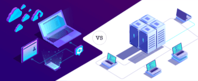 Cloud software vs. on-premise software