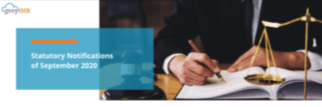 Statutory Notifications of September 2020 - greytHR