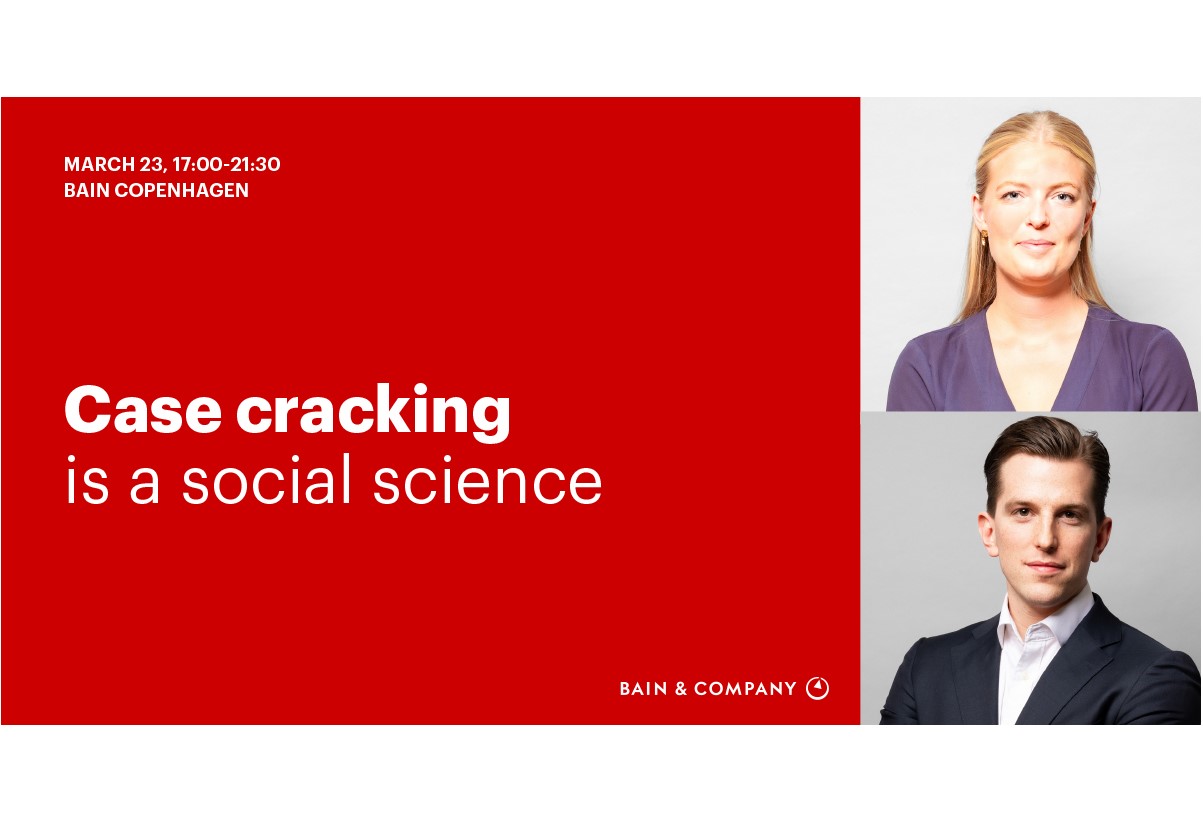 Case Cracking is a social science - ALT ANDET LIGE