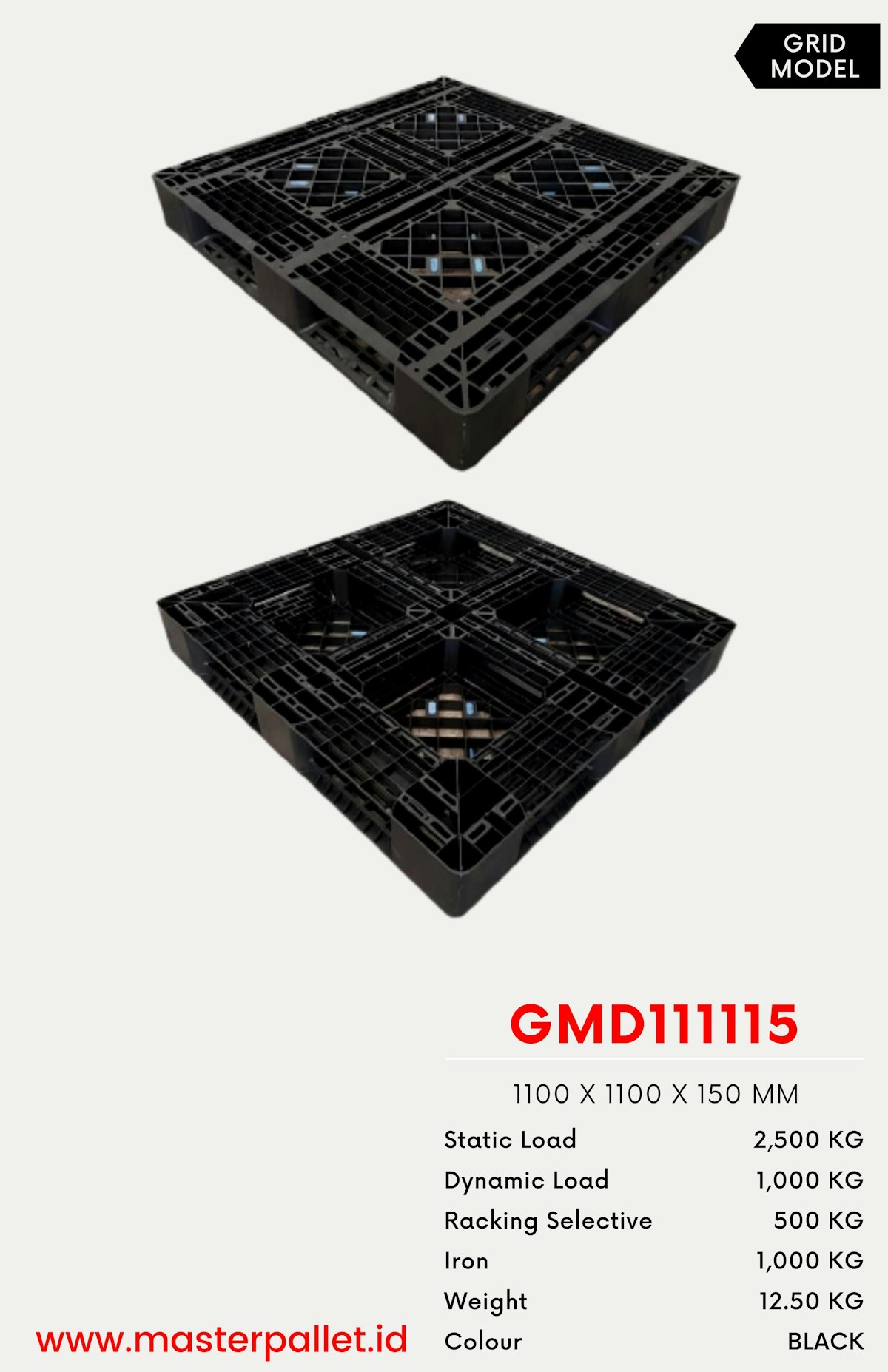 Grid Medium Series Pallet | Master Pallet