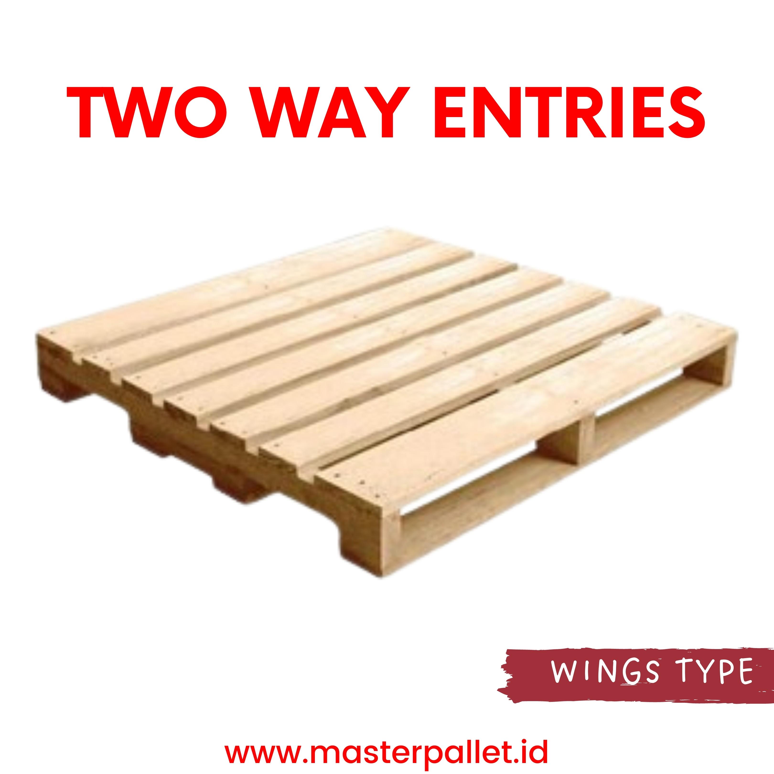 Pallet Kayu Lokal 2 Way Entries | Master Pallet
