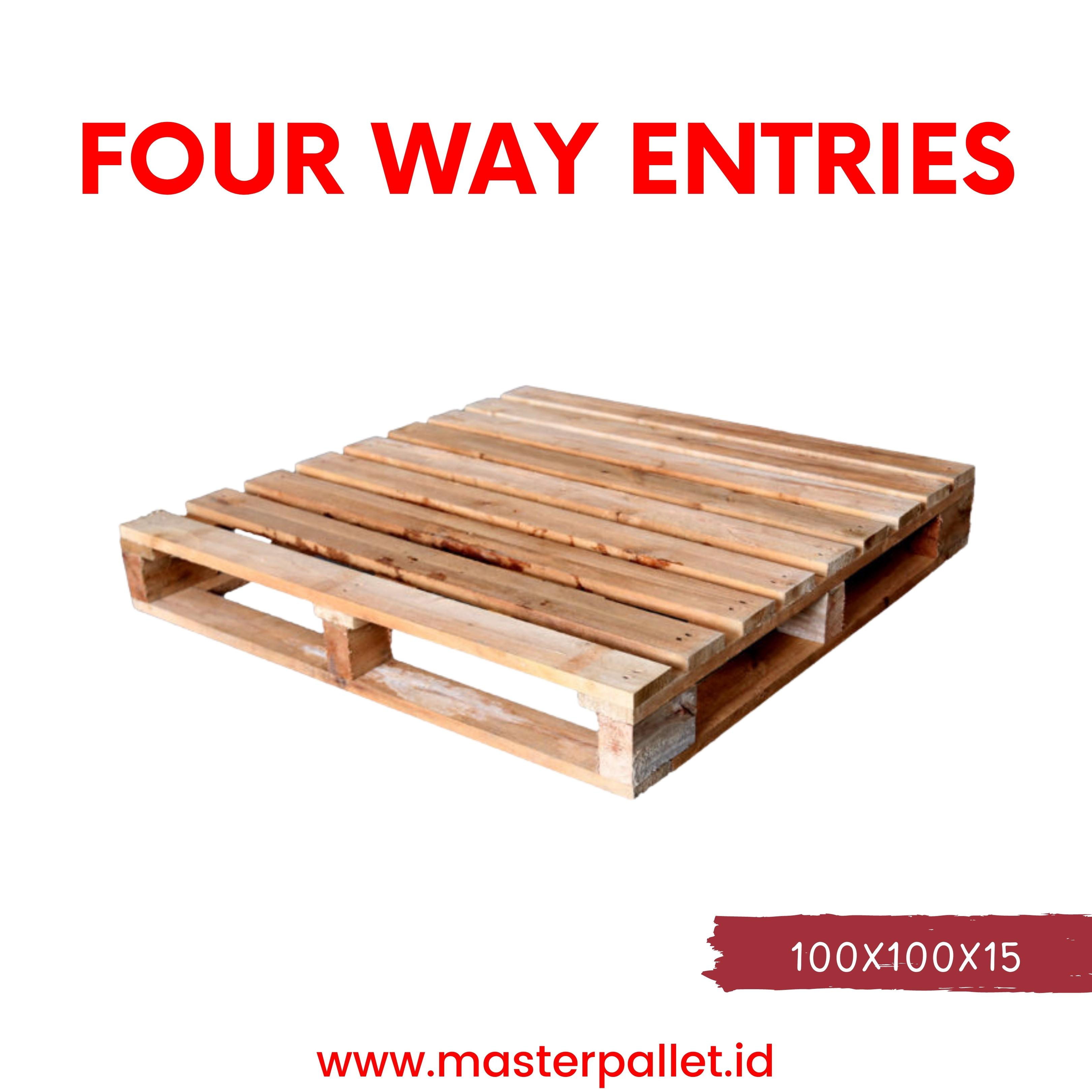 Pallet Ekspor 4 Way Entries | Master Pallet